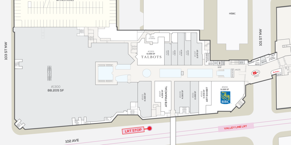 Leasing – Edmonton City Centre